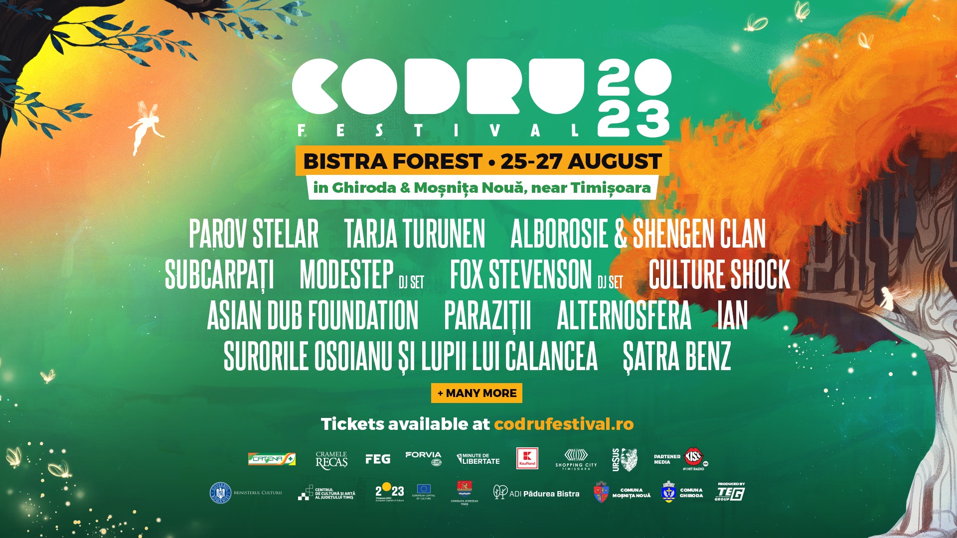Program CODRU Festival, Timișoara 2023